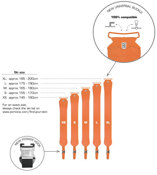 Discover our skins for ski touring